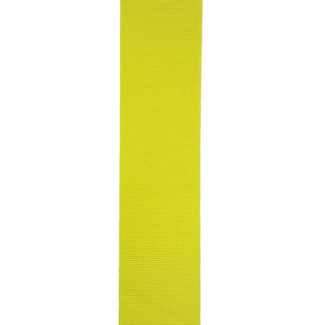 3 Neon Yellow Grosgrain Ribbon Select Number of Yards - Etsy