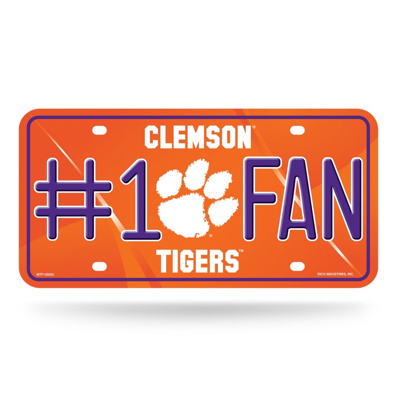 Clemson Sign - Etsy