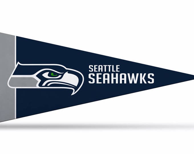 Seattle Seahawks NFL Felt Mini Pennants, 4" X 9", Licensed by Rico - Etsy