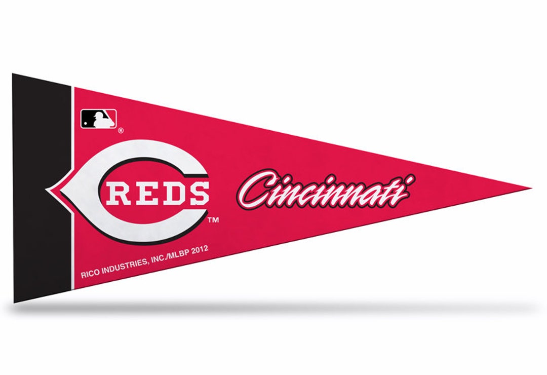 Cincinnati Reds MLB Felt Mini Pennants 4 X 9 - Etsy