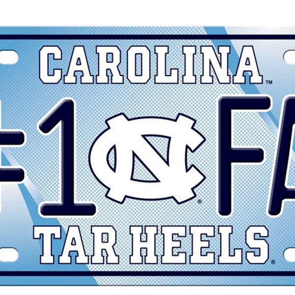 Unc License Plate - Etsy