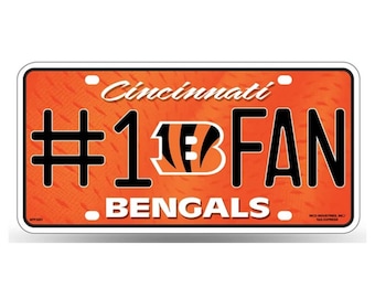Bengals License Plate - Etsy