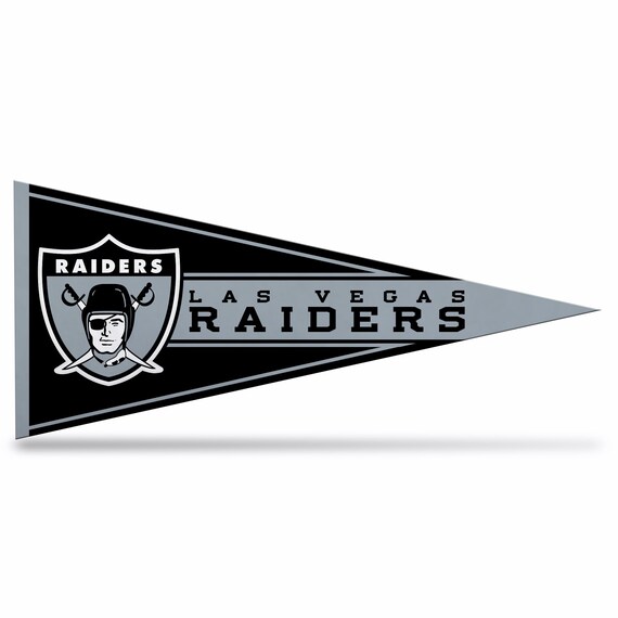 Vegas / Oakland Raiders NFL Retro Felt Mini Pennants 4 - Etsy