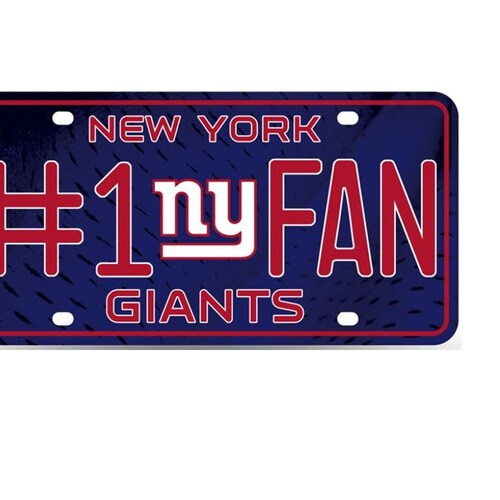 Kansas City Chiefs NFL 1 Fan Metal License Plate Licensed - Etsy