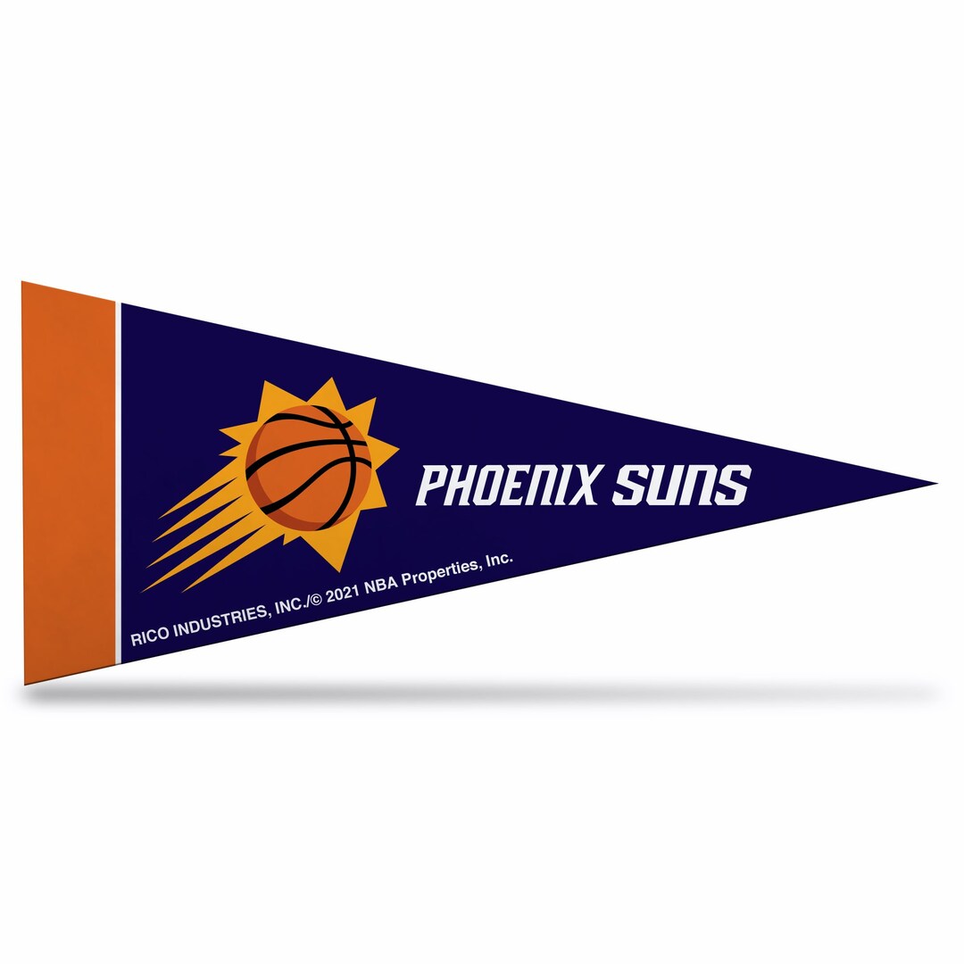 Phoenix Suns Licensed NBA Mini Pennants, 4" X 9" - Etsy