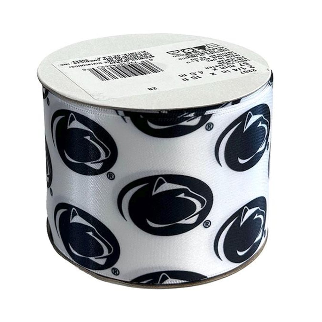 2 1/4" Penn State Ribbon, Licensed Offray Ribbon - Etsy