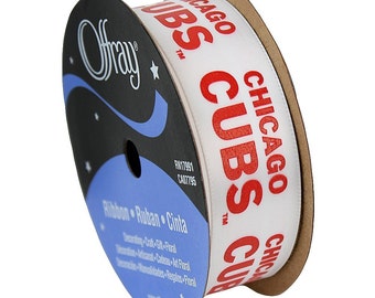 Offray NFL Chicago Bears Ribbon 7/8-inch by 9-feet Licensed | Etsy