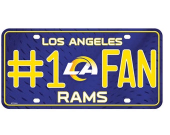 Chicago Bears NFL 1 Fan Metal License Plate Licensed by Rico | Etsy