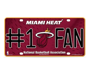 Miami Heat Plate - Etsy