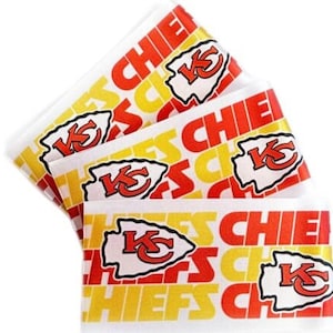 2.5" NFL Kansas City Chiefs Ribbon, Licensed Offray Ribbon - Etsy