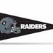 2.5 NFL Oakland Raiders Ribbon, 9 Feet & Mini Pennant, Licensed NFL ...