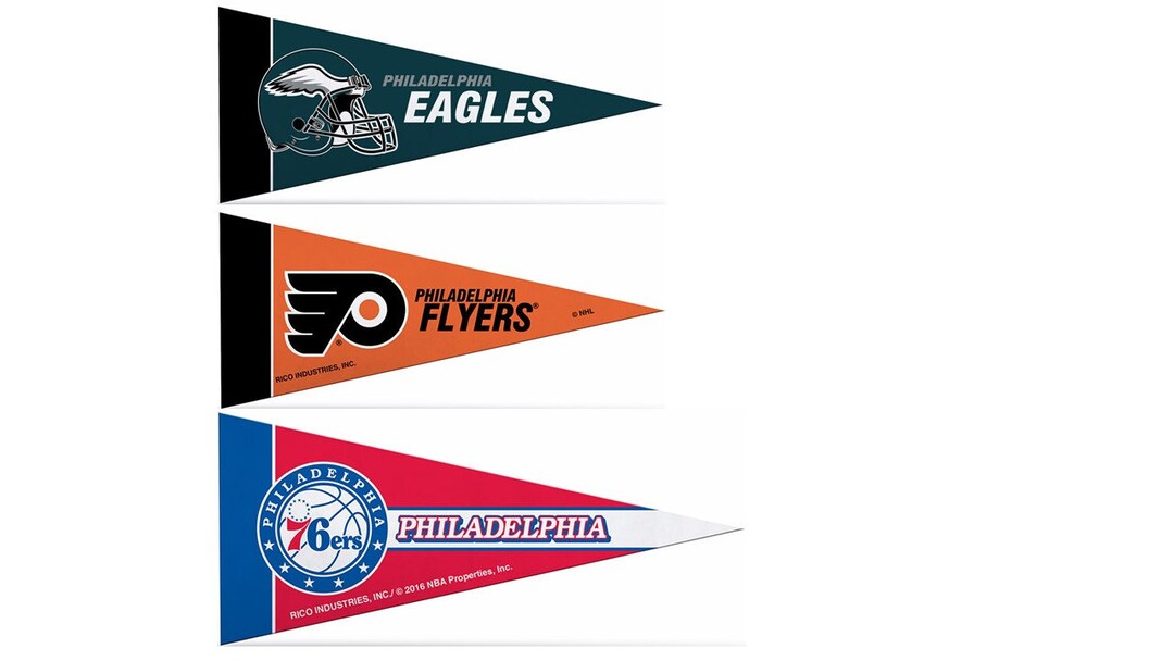 Philadelphia Officially Licensed Mini Pennants Fan Pack Set Includes ...