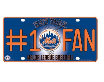 Mets License Plate - Etsy
