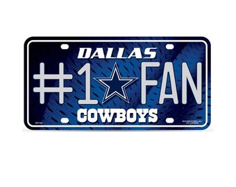 Dallas Cowboys License Plate - Etsy