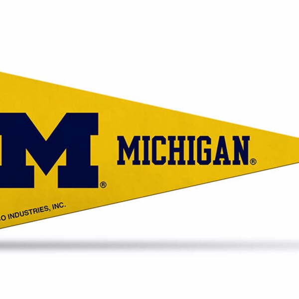 Michigan Felt Pennants - Etsy