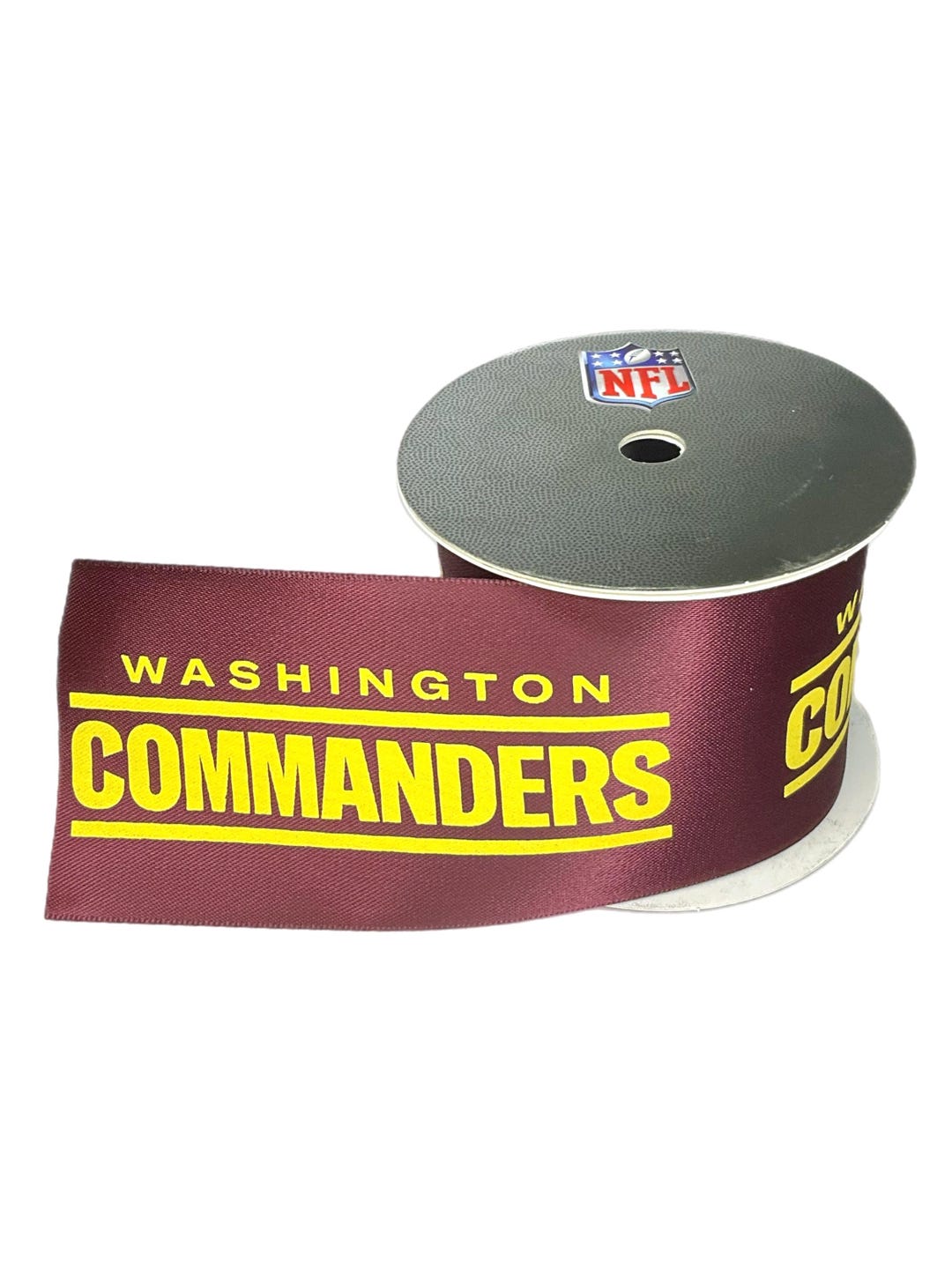 2.5" NFL Washington Commanders Ribbon, Licensed USA Licensed Bows and ...