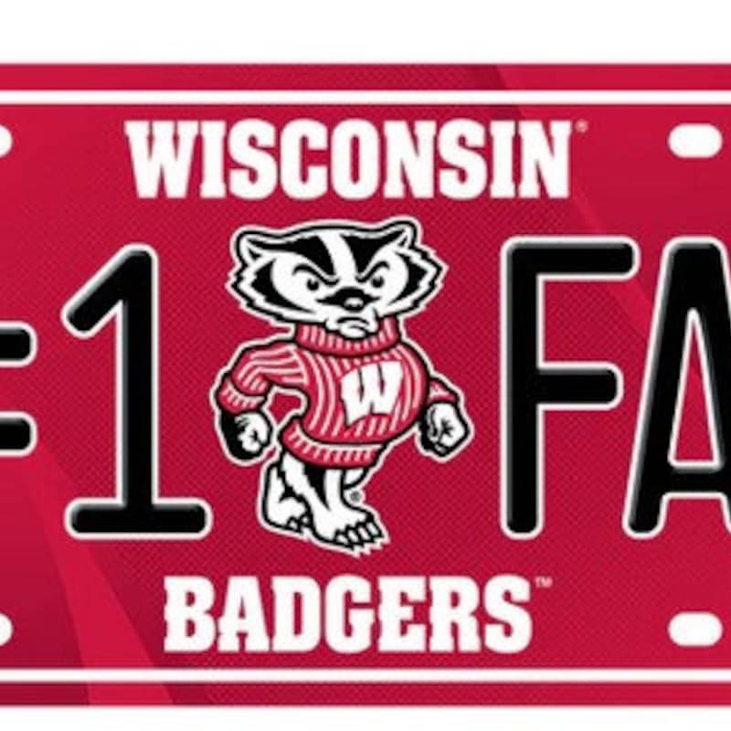 Wisconsin Badger Wreath - Etsy