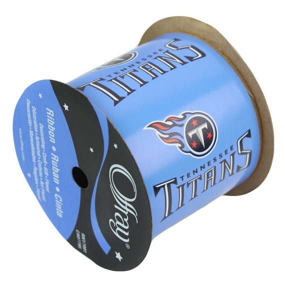2-1/2 NFL Tennessee Titans Ribbon 9 Foot Spool - Etsy