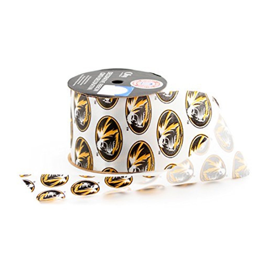 2.5" Missouri Tigers Ribbon - Licensed by Offray - 3 Yards - Etsy