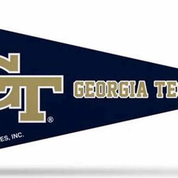 Georgia Tech Mini Pennant - Etsy