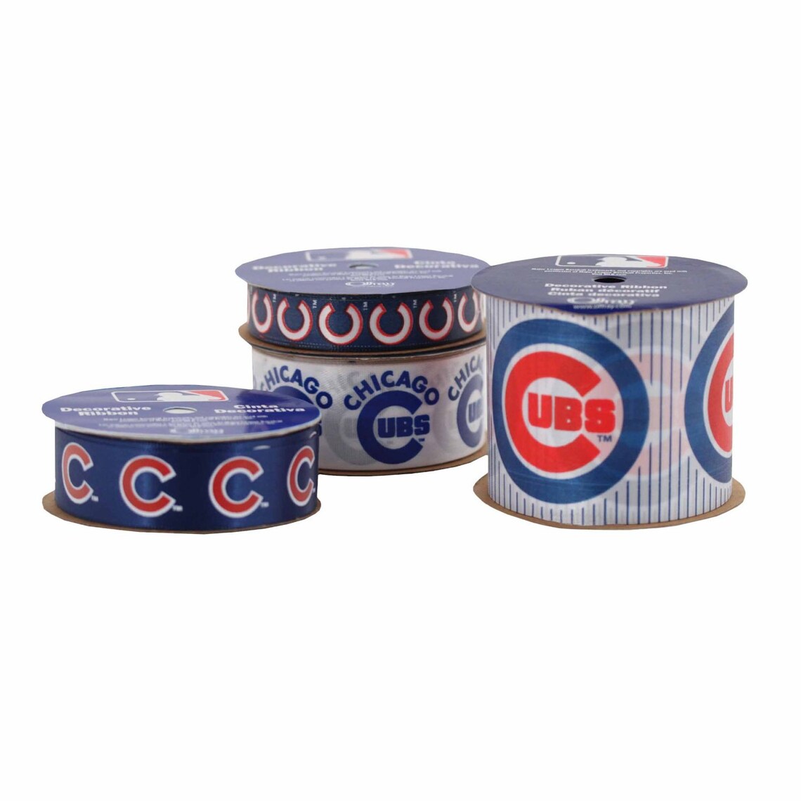 Offray 4-pack MLB Chicago Cubs Ribbon Blue/white/red - Etsy