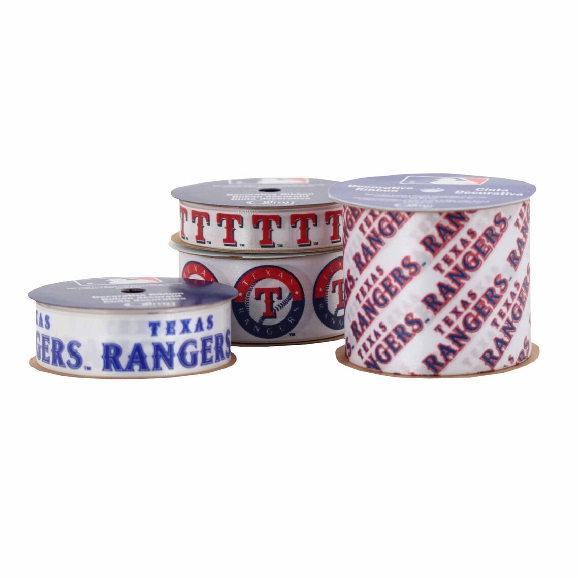 Offray 4-pack MLB Texas Rangers Ribbon Licensed by Offray 13 | Etsy