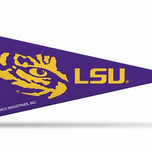 LSU Tigers Mini Pennants 4 X 9 Louisiana State - Etsy