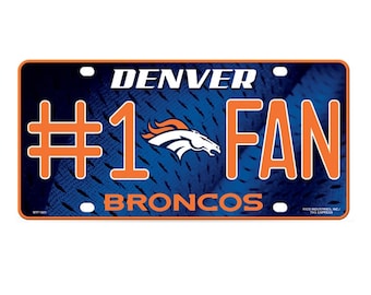 Nfl License Plate | Etsy