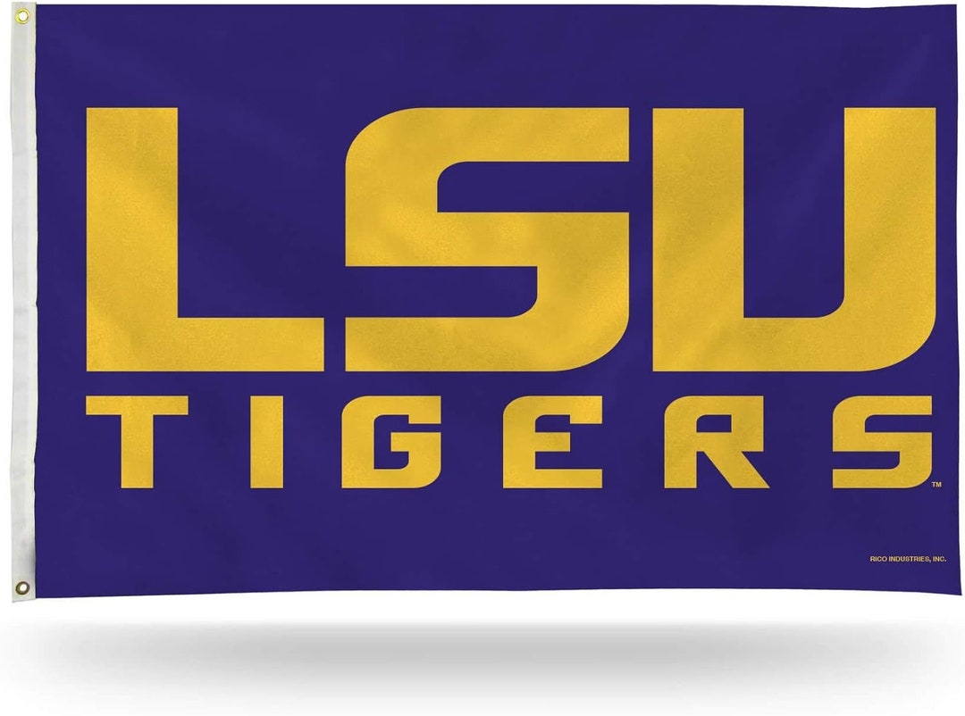 LSU 3' X 5' Banner Flag Single Sided - Indoor or Outdoor - Etsy
