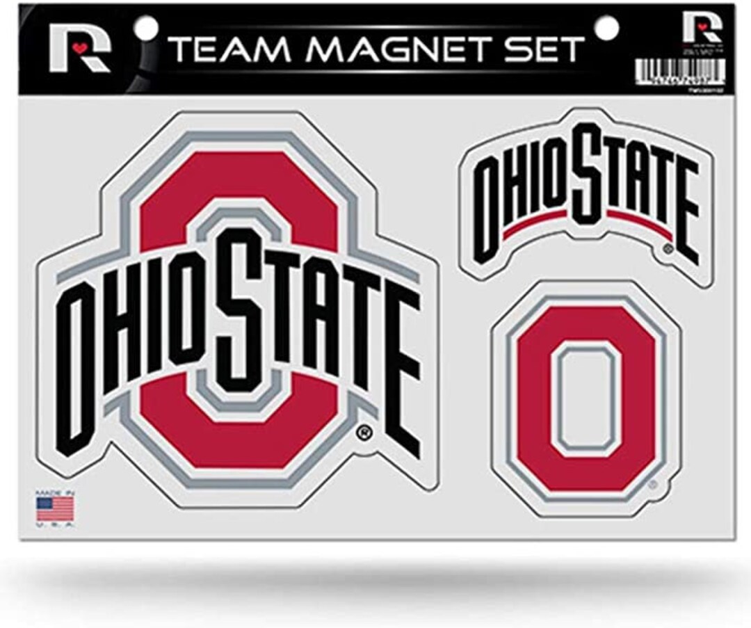 Ohio State NCAA Magnet Set Sheet - Etsy