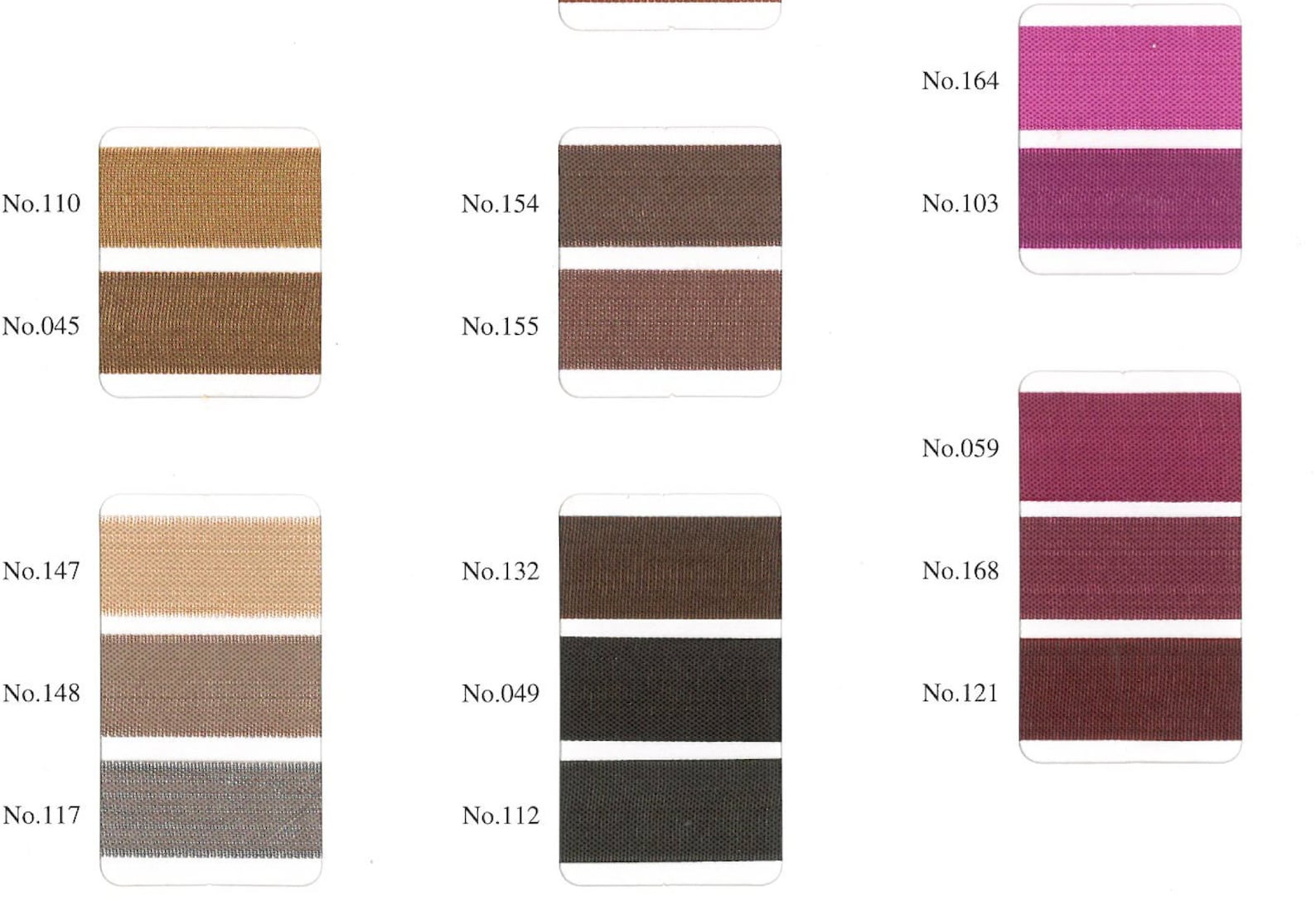 New Seam Binding Rayon Ribbon 2.0 Color Card by Zipperstop | Etsy