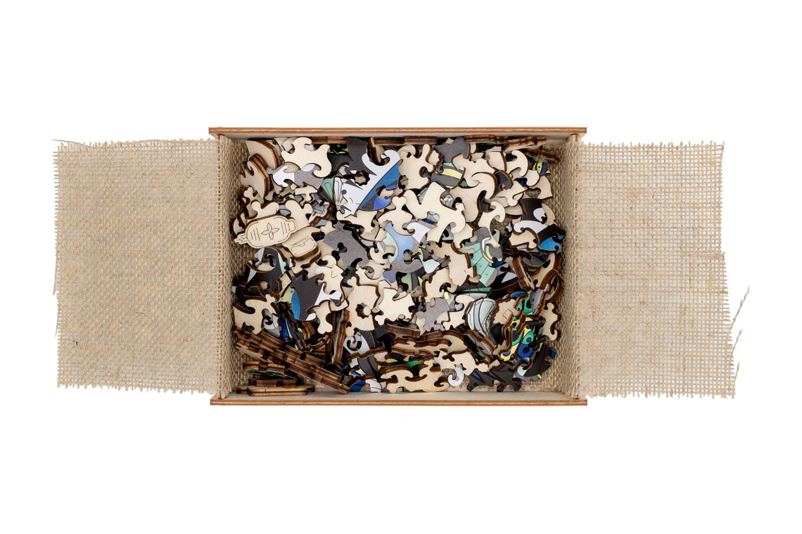 Jigsawow Furry Panda Vol. 8, 185 Pieces, 10.3X 11 in (26 X 28 Cm ...