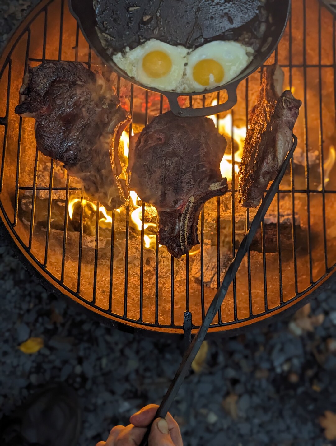Steak Flipper / Grill Master / Father's Day / Hand Forged BBQ Flipper ...