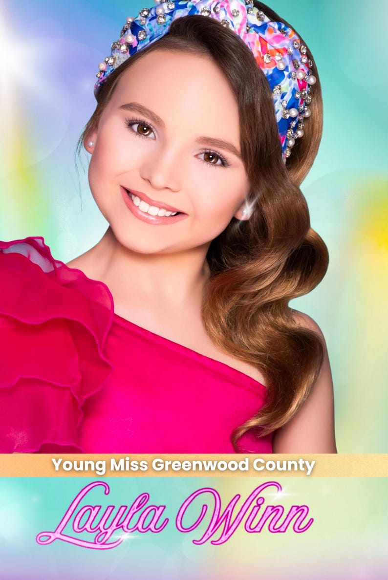 Pageant Autograph Card (digital Only) - Etsy