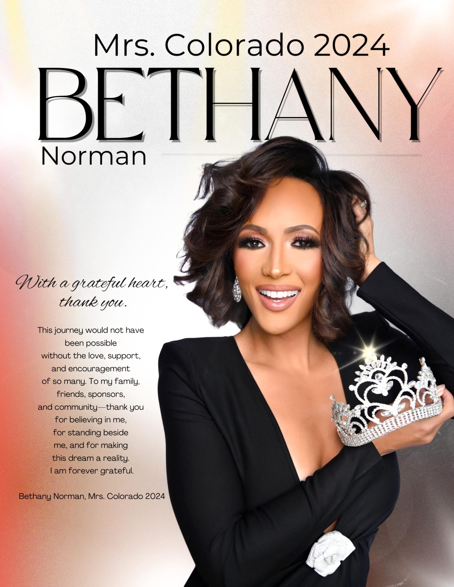 Pageant Ads and Farewell Page *digital Only* - Etsy