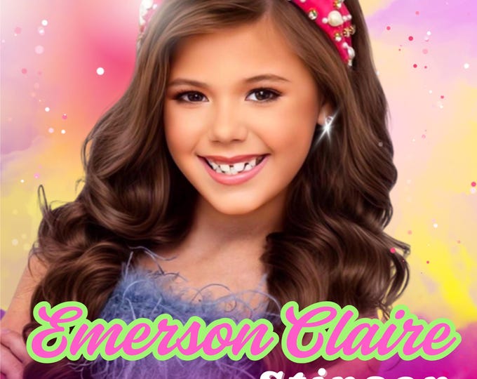 Pageant Ads and Farewell Page *digital Only* - Etsy