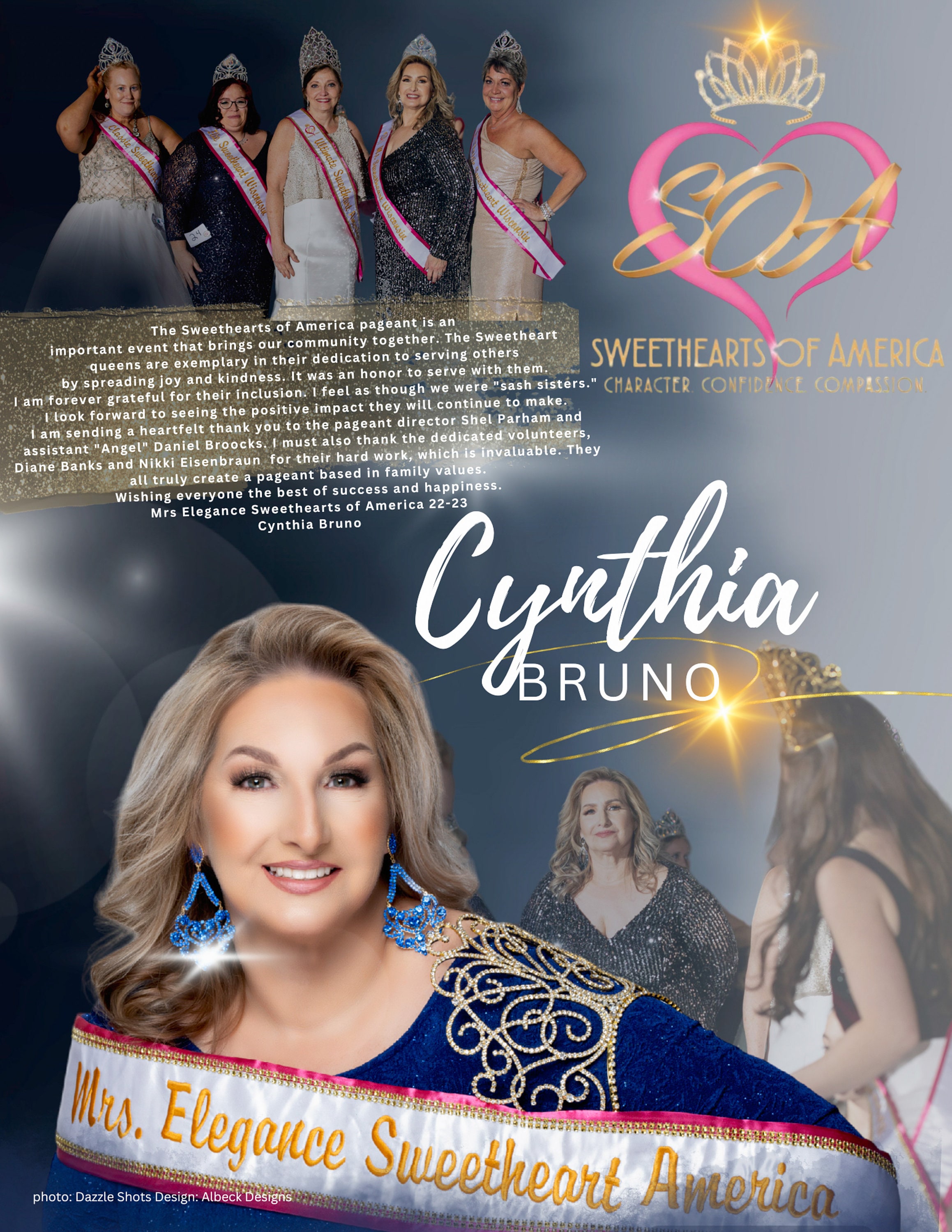 Pageant Ads and Farewell Page *digital Only* - Etsy