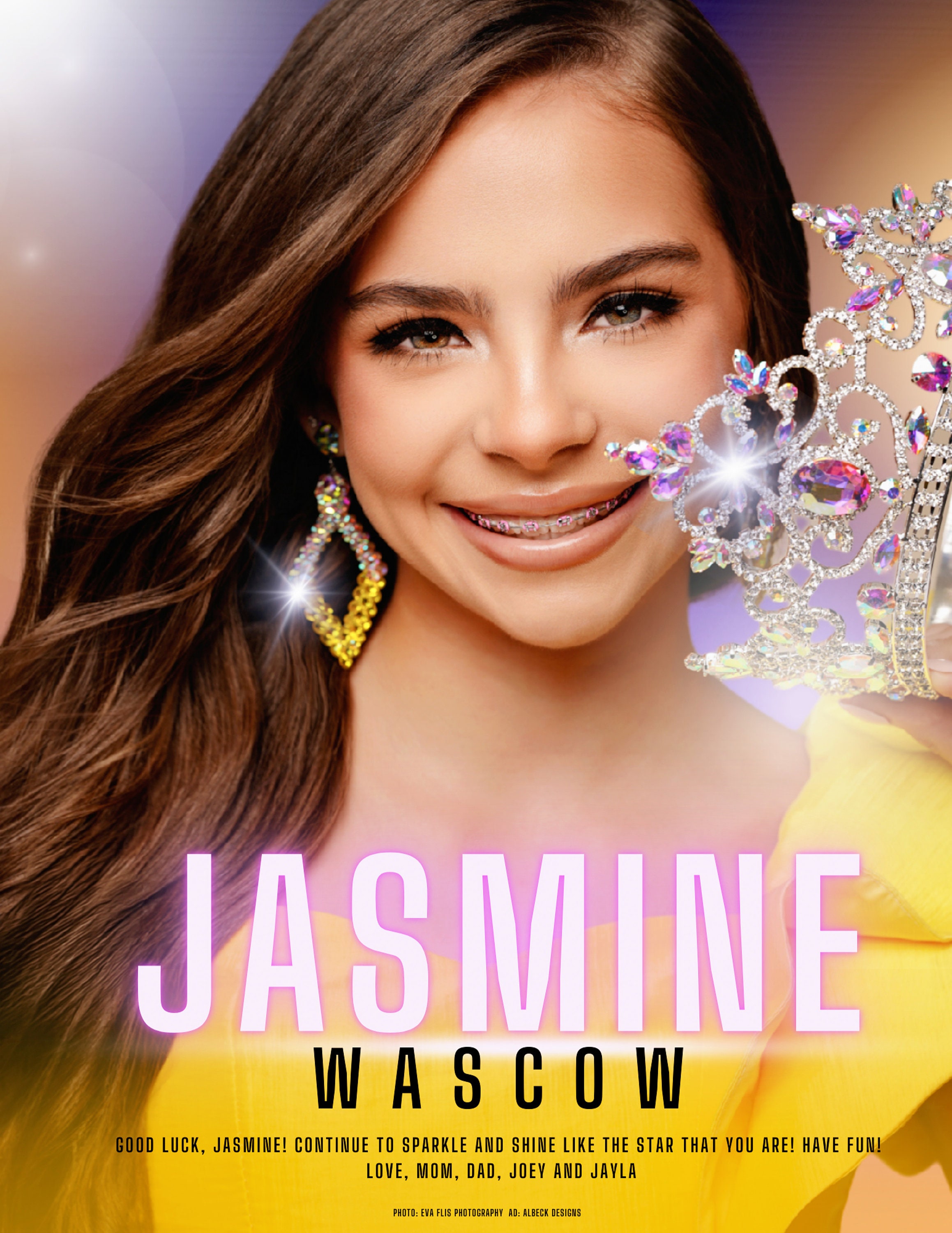 Pageant Ads and Farewell Page *digital Only* - Etsy