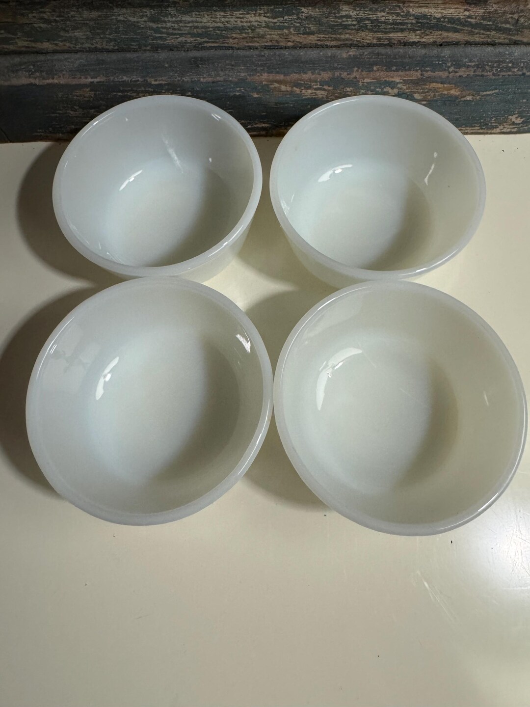 Vintage Fire King Custard Cups - Etsy