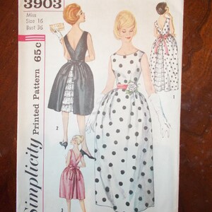 Vintage 60s Simplicity Sewing Patterns: Dress, Jacket, Pantskirt ...