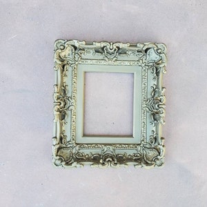 8x10 Ornate Baroque Frame Small Brass Picture Frame Art Wall - Etsy