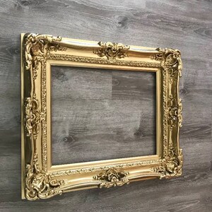16x20 Victorian Gold Picture Frame: Ornate Baroque Photo Frame - Etsy