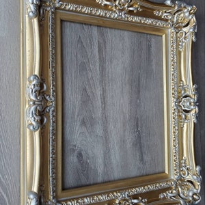 12x16 Gold Chic Frame, Baroque Frame, Victorian Picture Frame, Wedding ...
