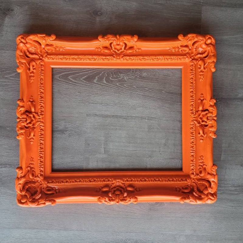 Large Ornate Picture Frame - Etsy