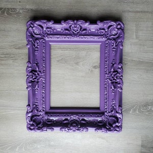 12x16 Violet Picture Frame Baroque Ornate Frames for Canvas - Etsy