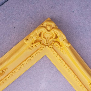 20x24 Yellow Picture Frame, Colorful Ornate Wall Kids Children's Frame ...