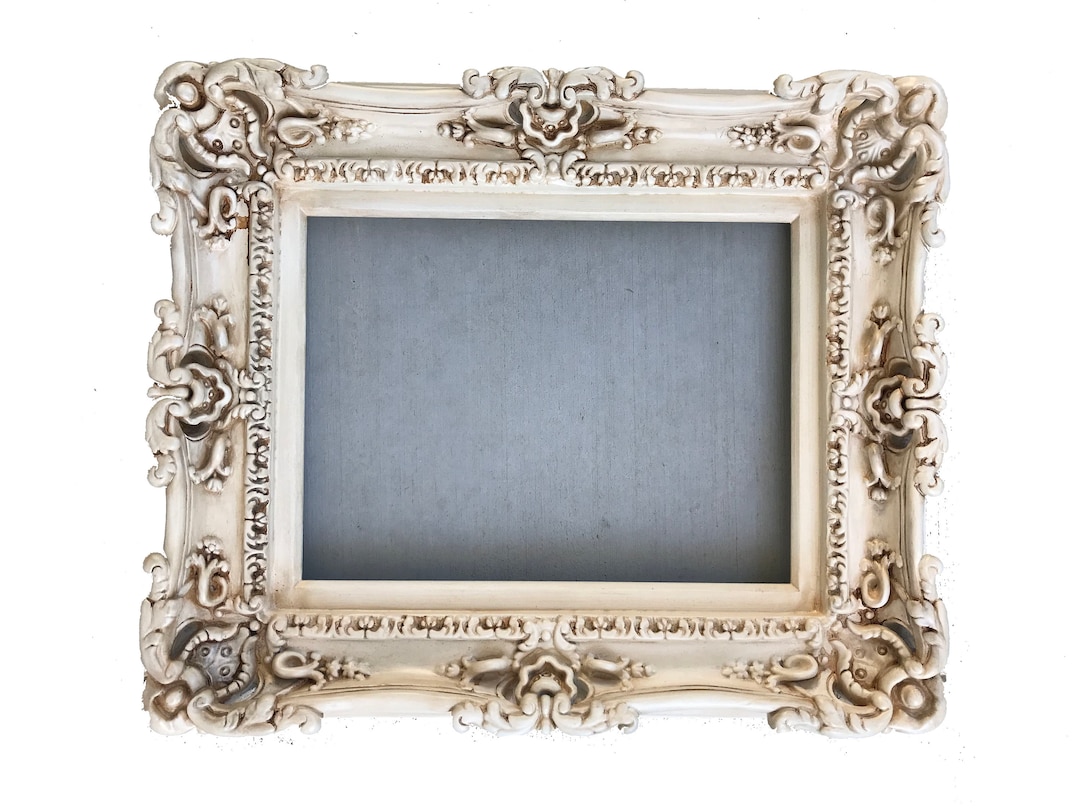 12x16 Vintage Frame, Shabby Chic Photo Frame, Decorative Baroque Style ...