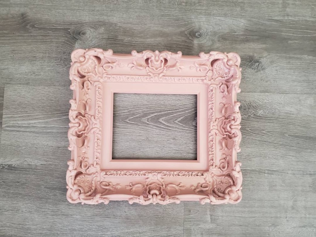 8x10 Pink Picture Frame Baroque Kids Frame Art Wall Frame - Etsy