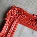 Handmade Dark Red Ornate Picture Frame: Baroque French Chic, 12x16 - Etsy