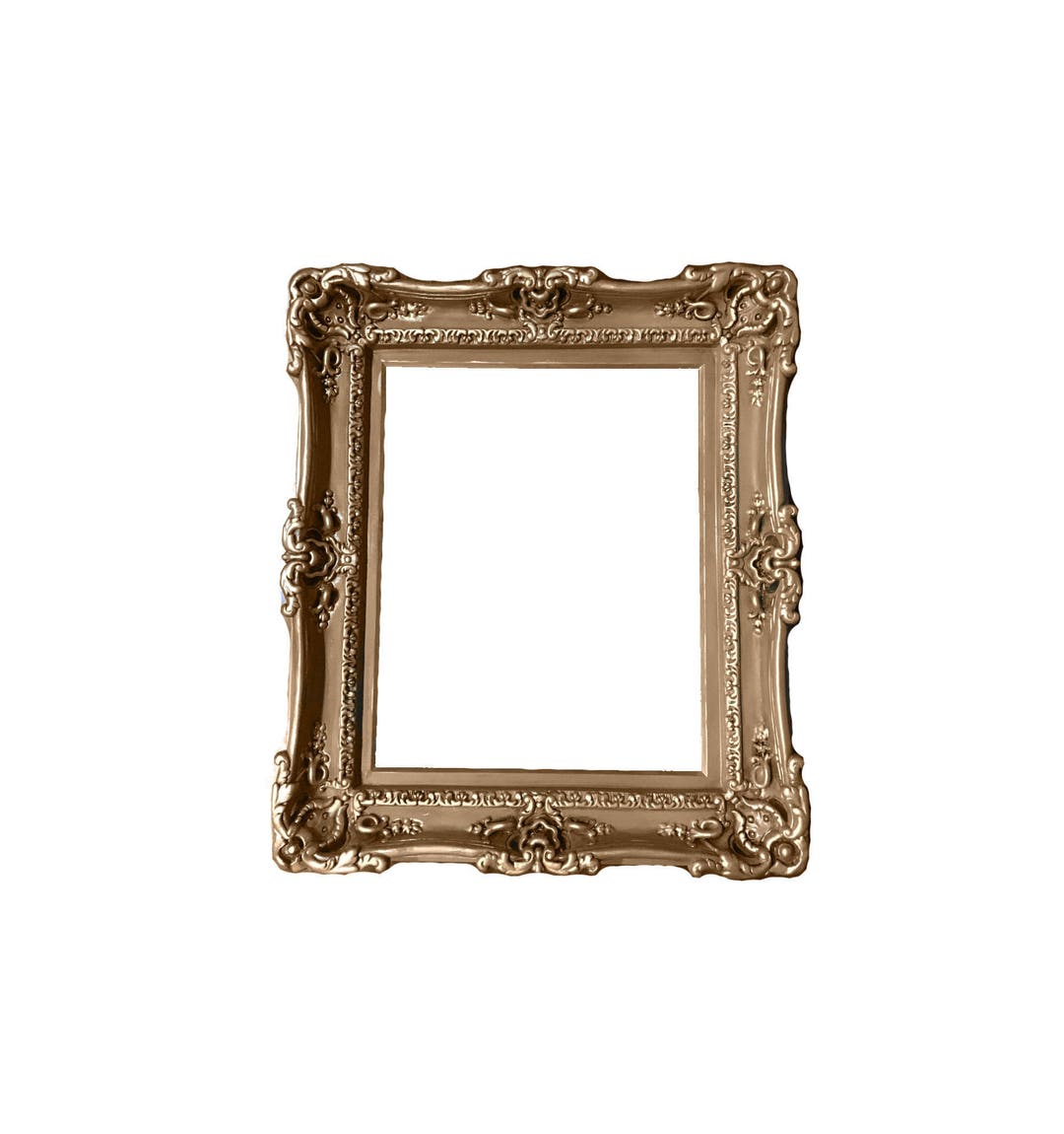 20x24 Brown Picture Frames, Vintage Antique Style, Baroque Frame, Fancy ...